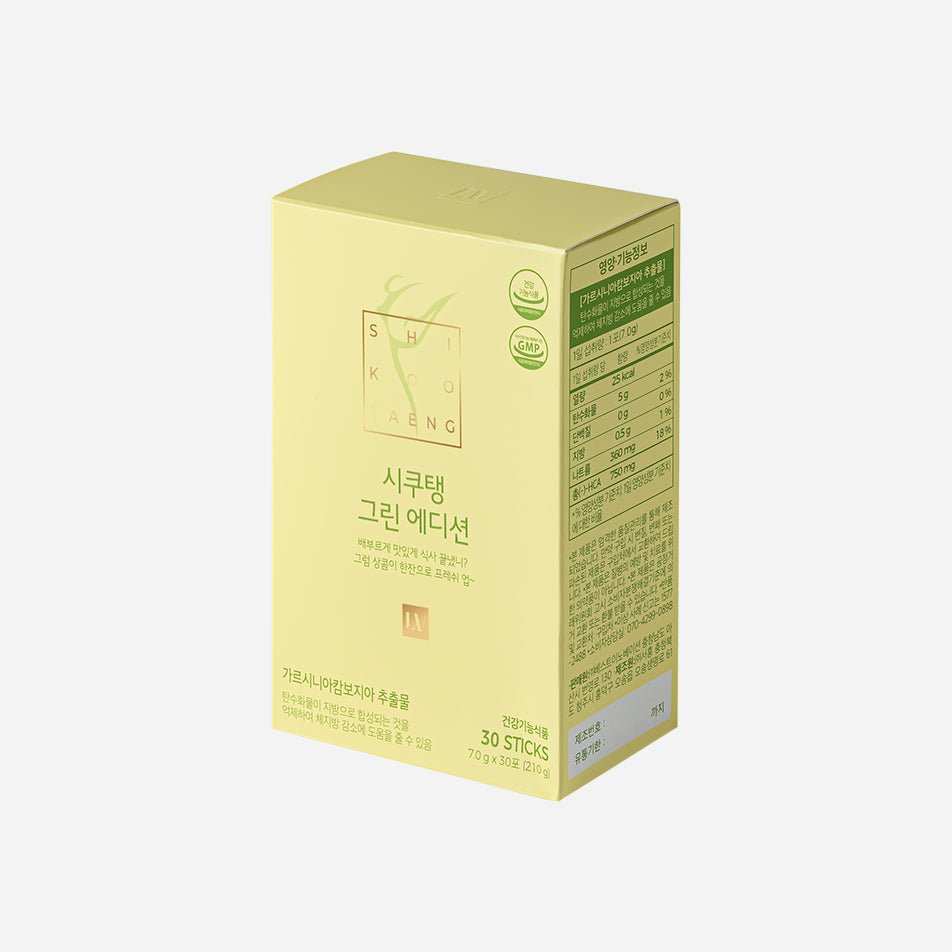 ANDO SHIKOOTAENG GREEN EDITION 3.5g X 30ea(105g) – Coréelle