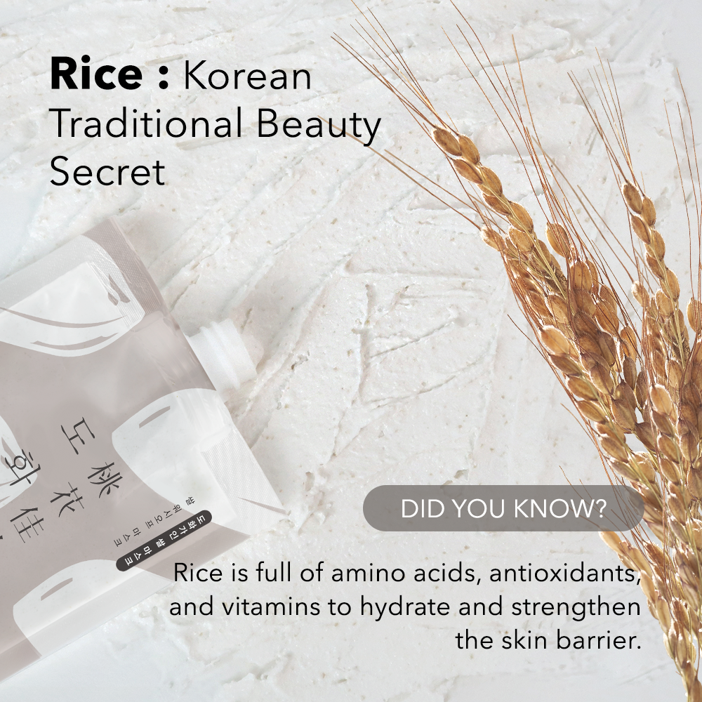 Rice Wash Off Facial Mask – Coréelle