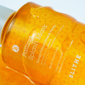 Patting Splash Mask Exfoliating Face Wash with Yellow Honey – Coréelle