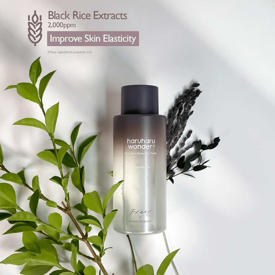 Black Rice Hyaluronic Toner Unscented 150ml – Coréelle
