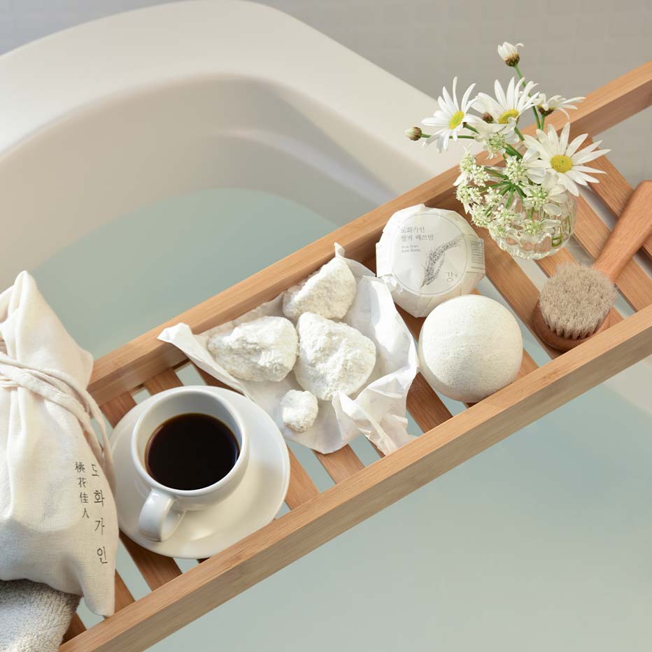 Rice Bran Bath Bomb 120g – Coréelle