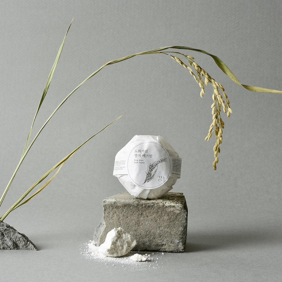 Rice Bran Bath Bomb 120g – Coréelle