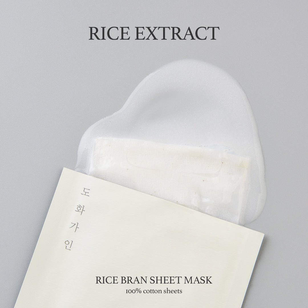 Rice Bran Sheet Mask (1ea/10ea) – Coréelle