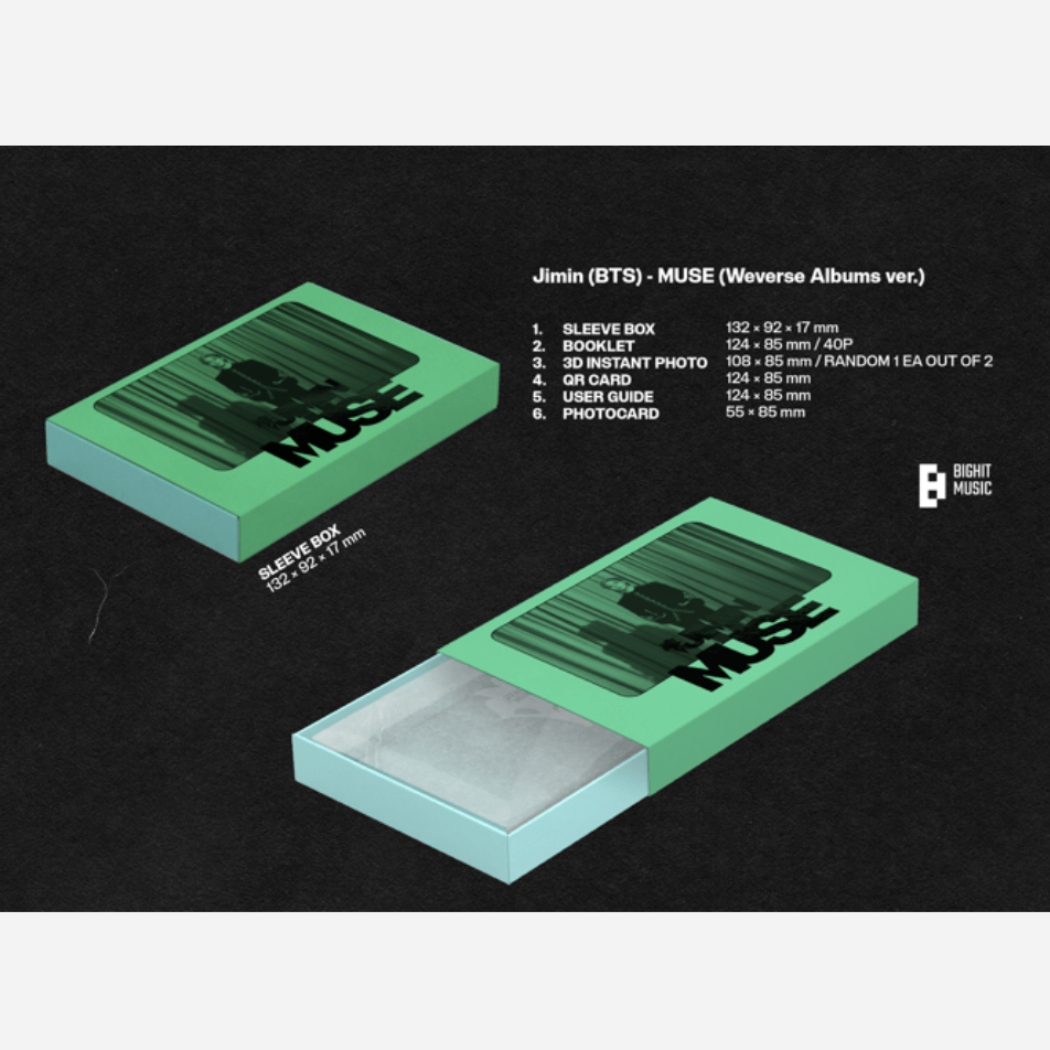 [JIMIN] MUSE (Weverse Albums ver.) – Coréelle
