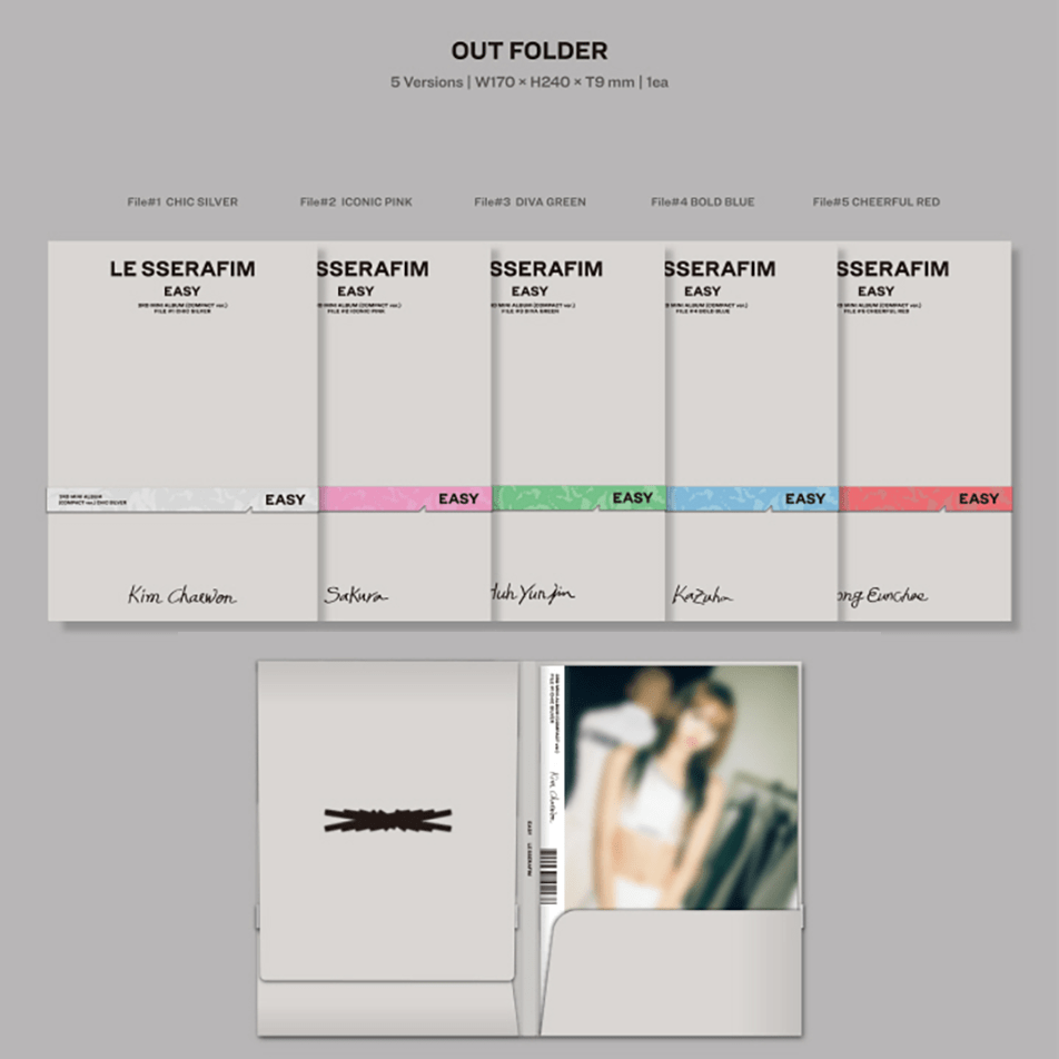 [Le Sserafim] EASY (COMPACT ver.) – Coréelle