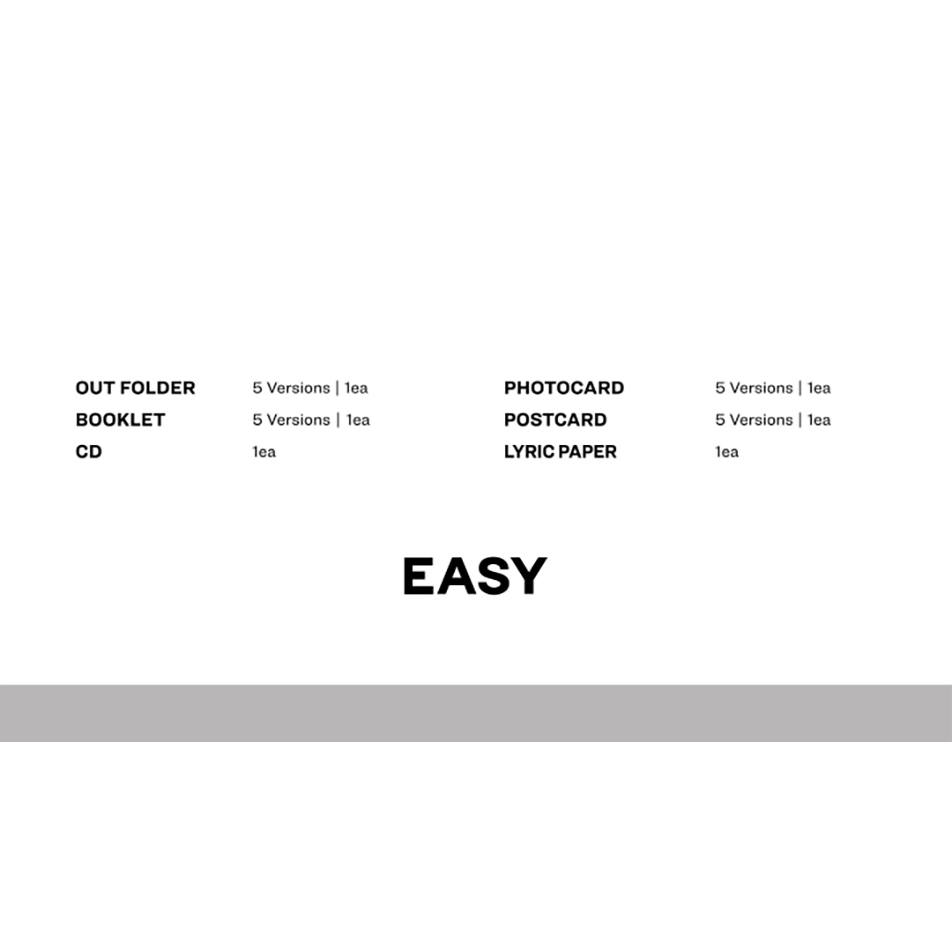 [Le Sserafim] EASY (COMPACT ver.) – Coréelle