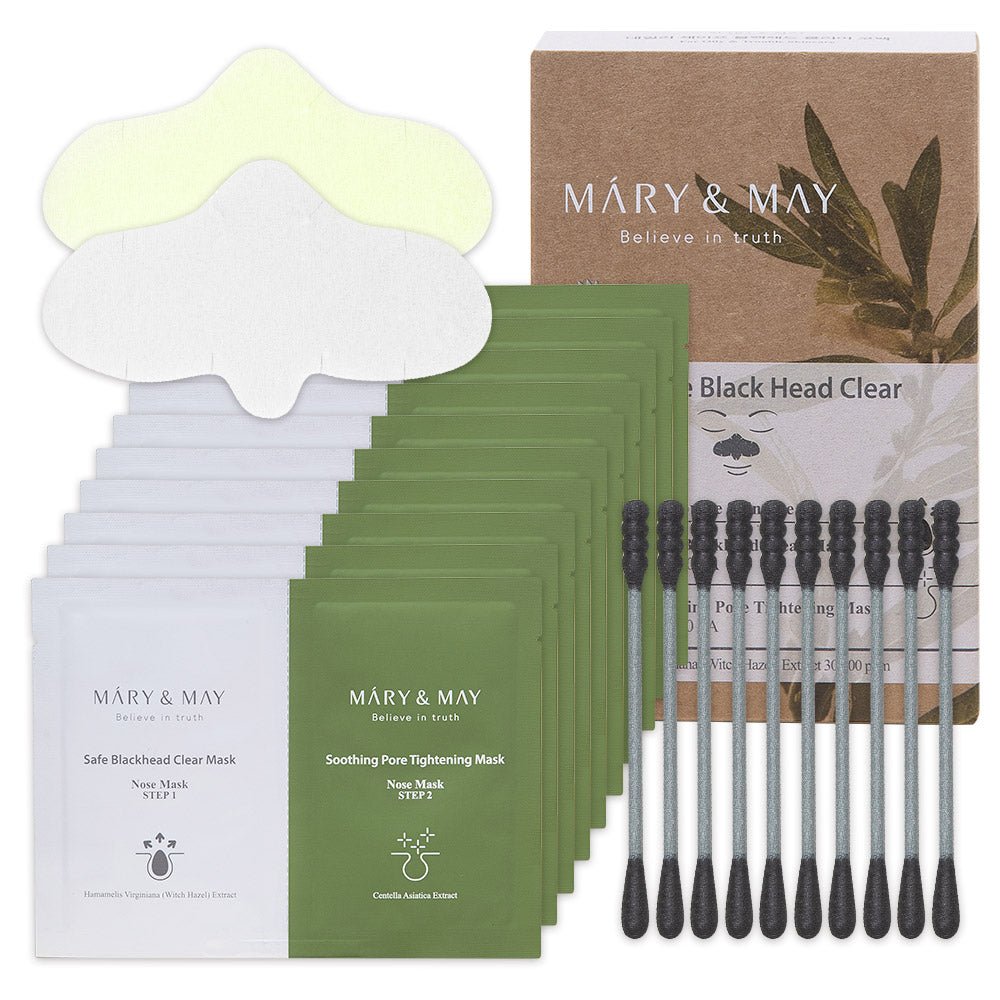 Daily Safe Blackhead Clear Nose Mask [Step1 3.5g+Step2 3.5g] X10pcs ...