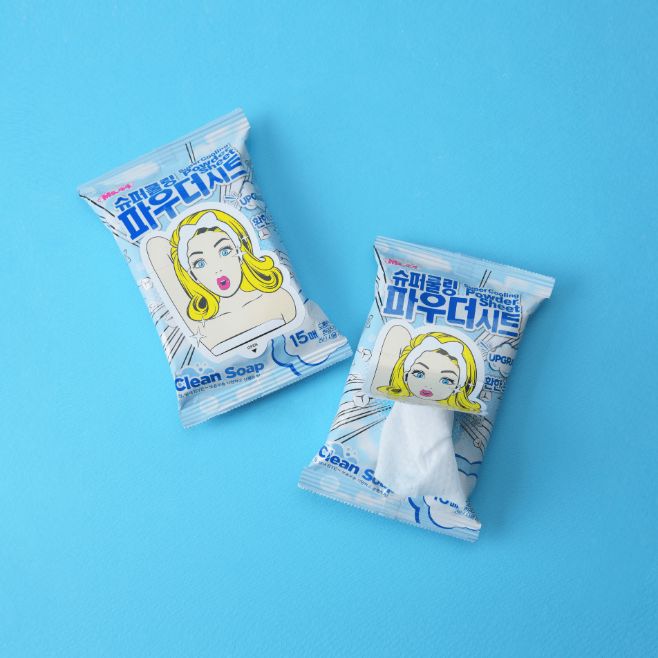 Super Cooling Powder Sheet Clean Soap – Coréelle