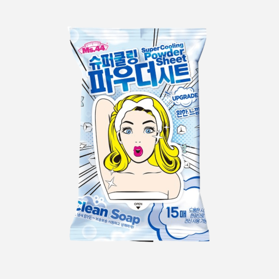 Super Cooling Powder Sheet Clean Soap – Coréelle