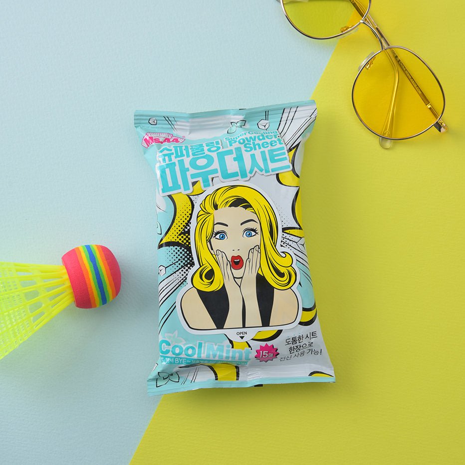 Super Cooling Powder Sheet Cool Mint – Coréelle