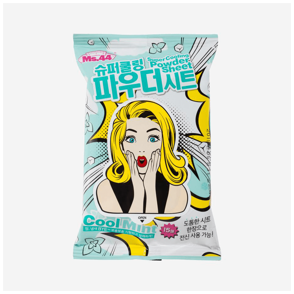 Super Cooling Powder Sheet Cool Mint – Coréelle