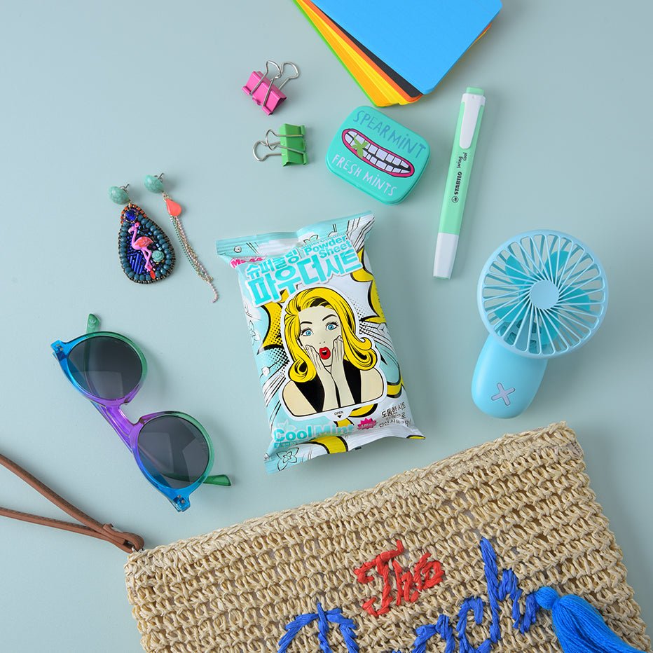 Super Cooling Powder Sheet Cool Mint – Coréelle