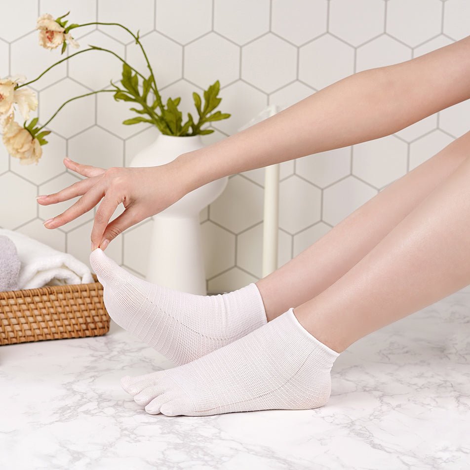 Rubelli Toe Socks Foot Pack 3 Packs – Coréelle